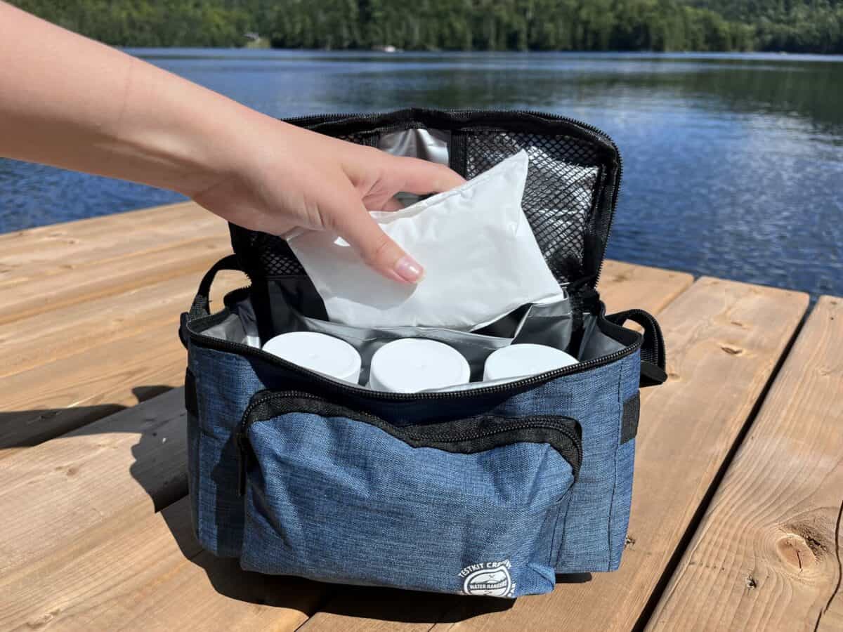 Sample transport cooler bag - Water Rangers
